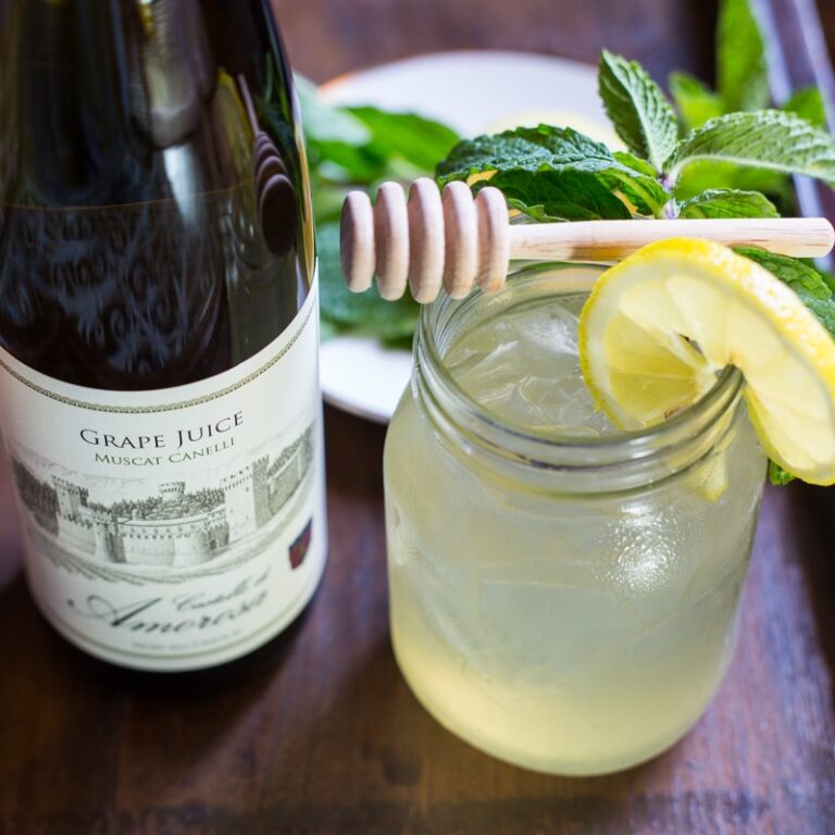 Grape Juice Mocktail Recipes | Non-Alcoholic Grape Drinks